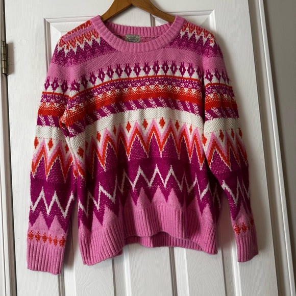 St. John's Bay | Sweaters | St Johns Bay Fair Isle Sweater Womens Large ...